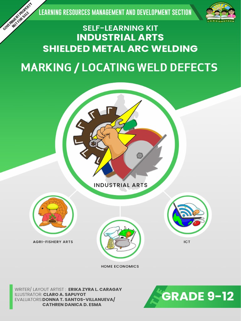 SHS - SLK - Inudstrial Arts Smaw Marking or Locating Weld Defects | PDF ...