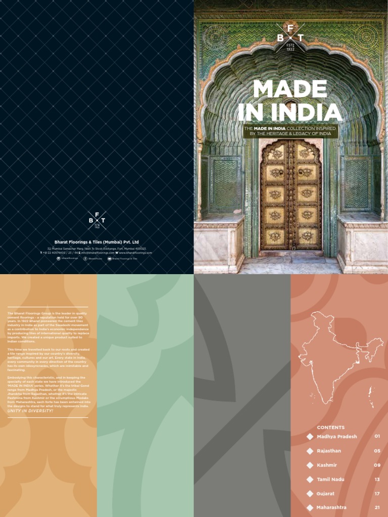 Made In India The Made In India Collection Inspired By The Heritage