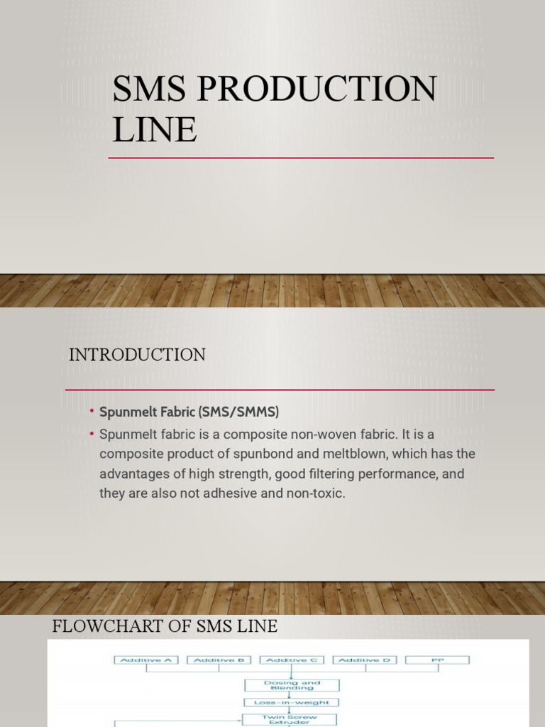SMS Spunmelt Fabric Production Guide | PDF