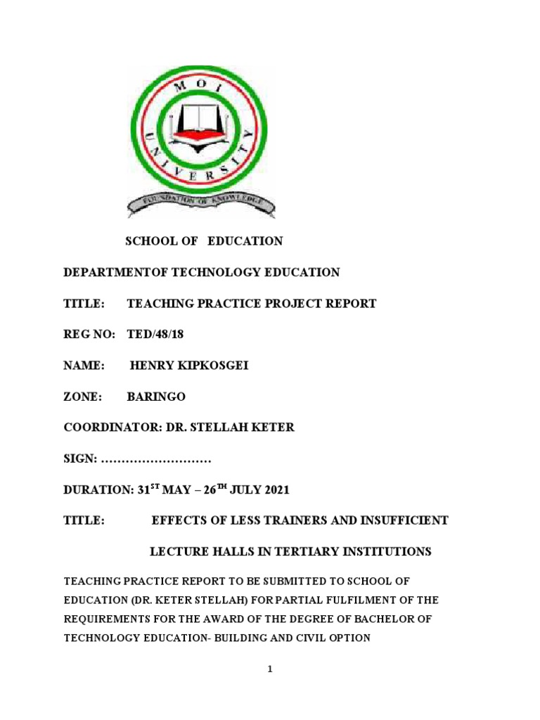 TP Project Report Final | PDF | Teachers | Sampling (Statistics)