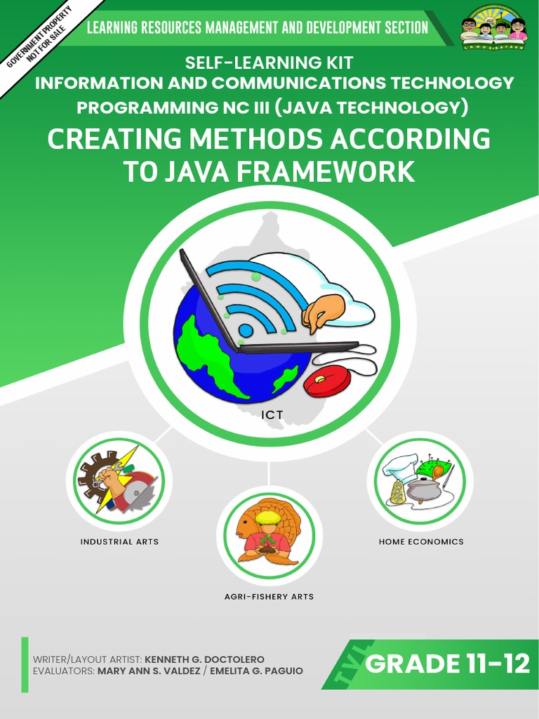 Shs - SLK - Ict Prog Creating Methods According To Java Framework | PDF ...