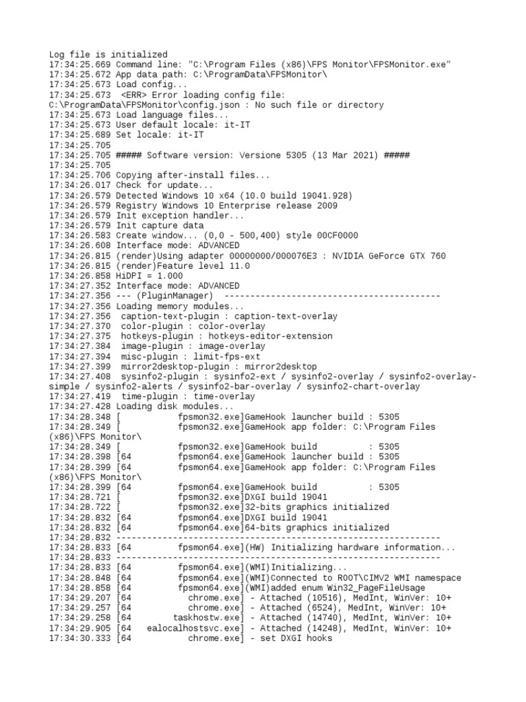 FPSMonitor | PDF | Computer File | Windows Registry