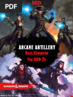 5E Firearm Handbook Overview | PDF | Firearms | Shotgun