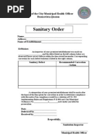 Mission Order: Ehs Form No. 112 | PDF