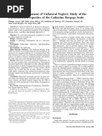 Behavioral Inattention Test For Unilateral Visual Neglect | PDF ...