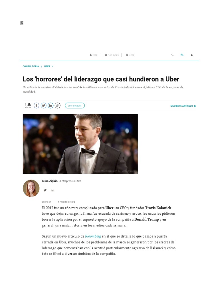 CAso Uber-Lectura | PDF