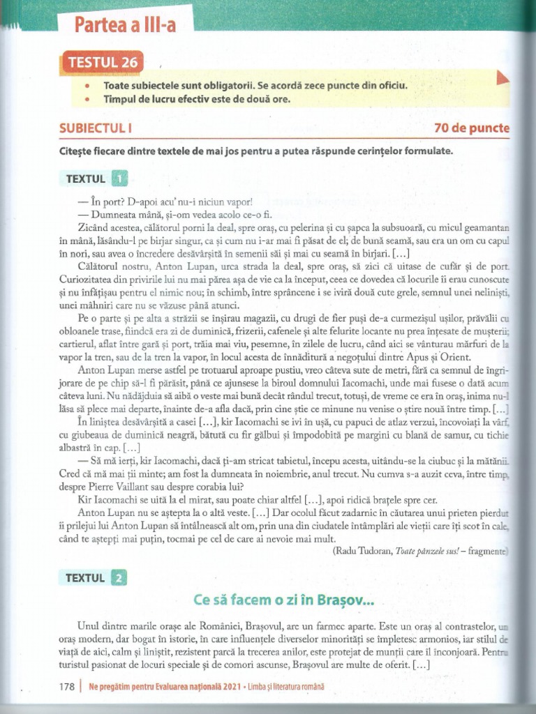 TEST en - Rezumat | PDF