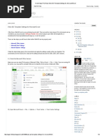 Web-ADI Template Settings For Microsoft Excel | PDF | Microsoft Excel | Microsoft Office