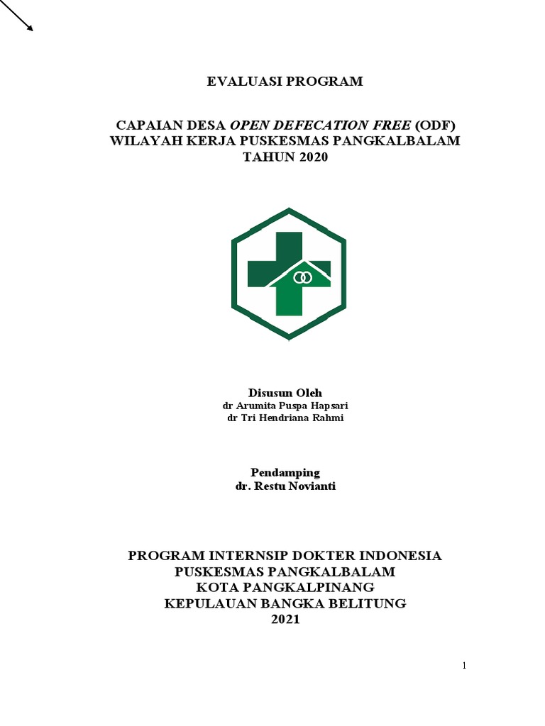 Evapro Odf Arum Rahmi | PDF