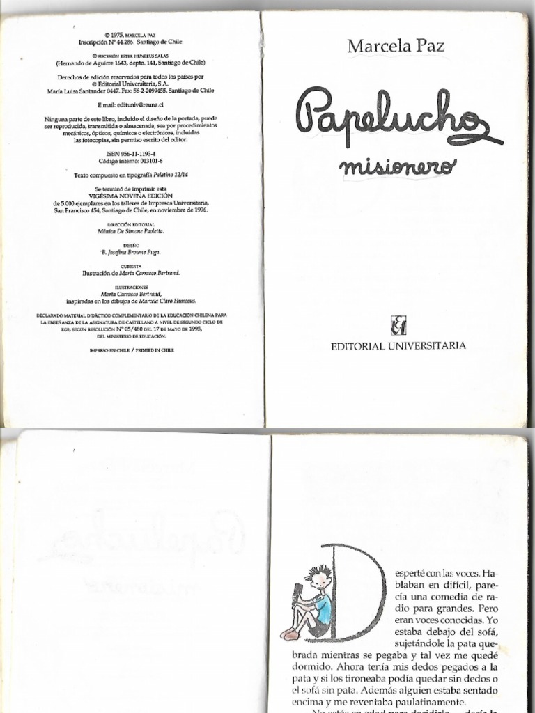 Papelucho Misionero - Marcela Paz | PDF