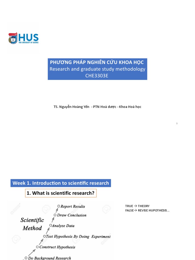 L1-Introduction To Scientific Research | PDF | Scientific Method ...