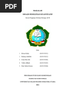 Makalah Jenis Jenis Penelitian | PDF