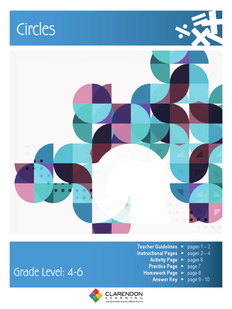 Circles Lesson Plan | PDF | Circle | Area