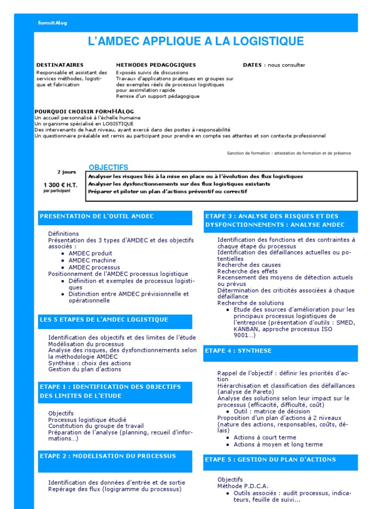 AMDEC | PDF | Gestion des risques | Business