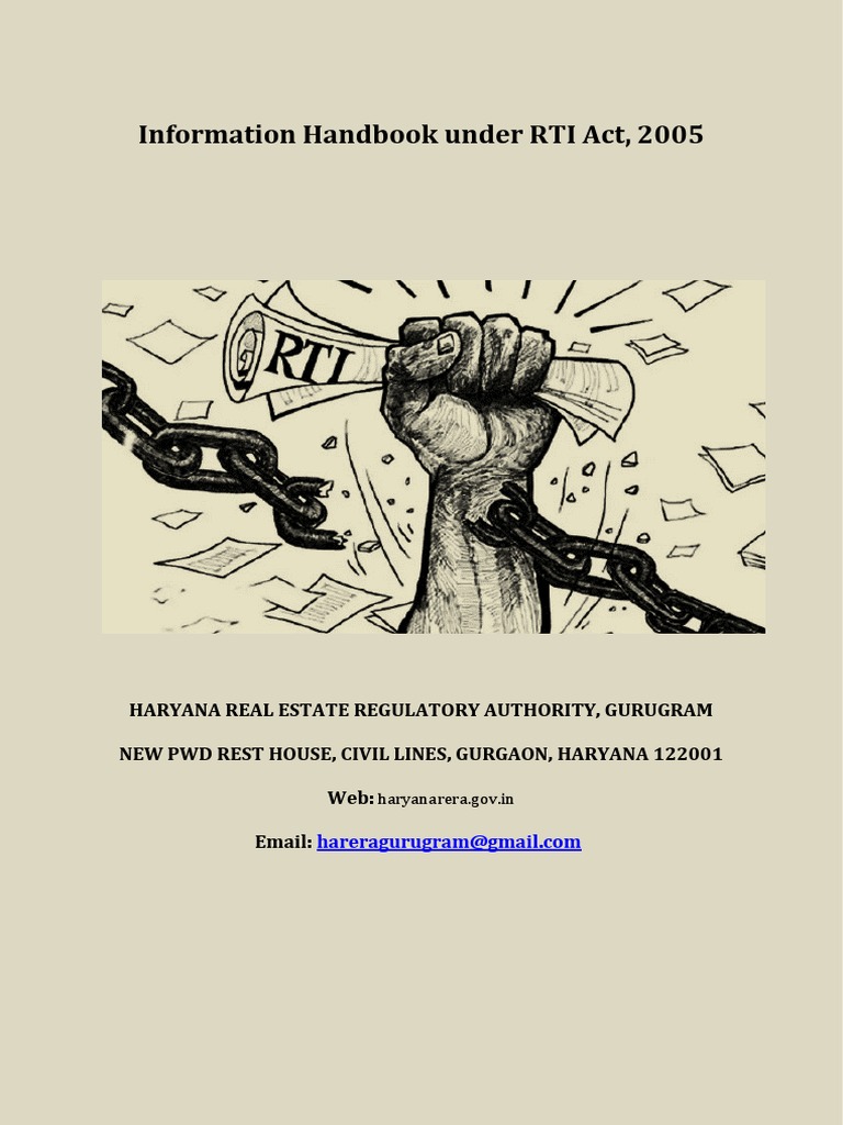 RTI MANUAL GRG | PDF | Audit | Government