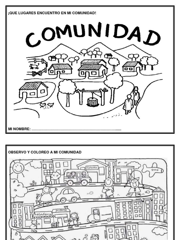 Mi Comunidad Pre Kinder | PDF