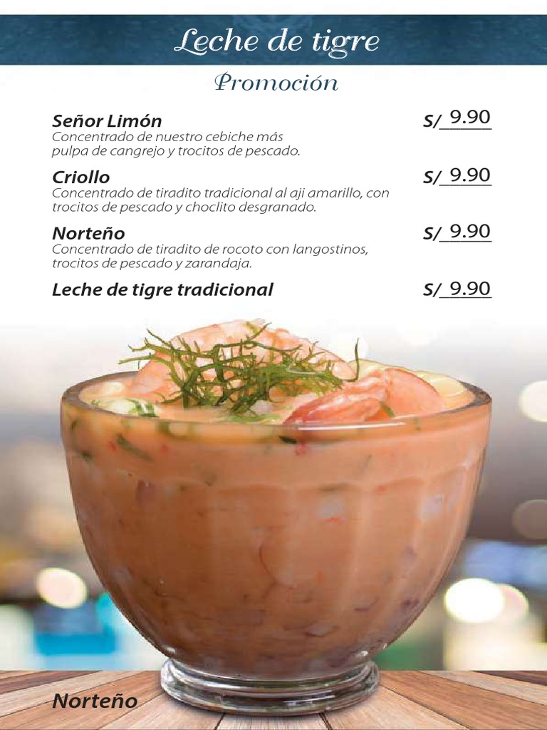 Senor Limon 2020 Comprimido1 | PDF | Mariscos | Alimentos