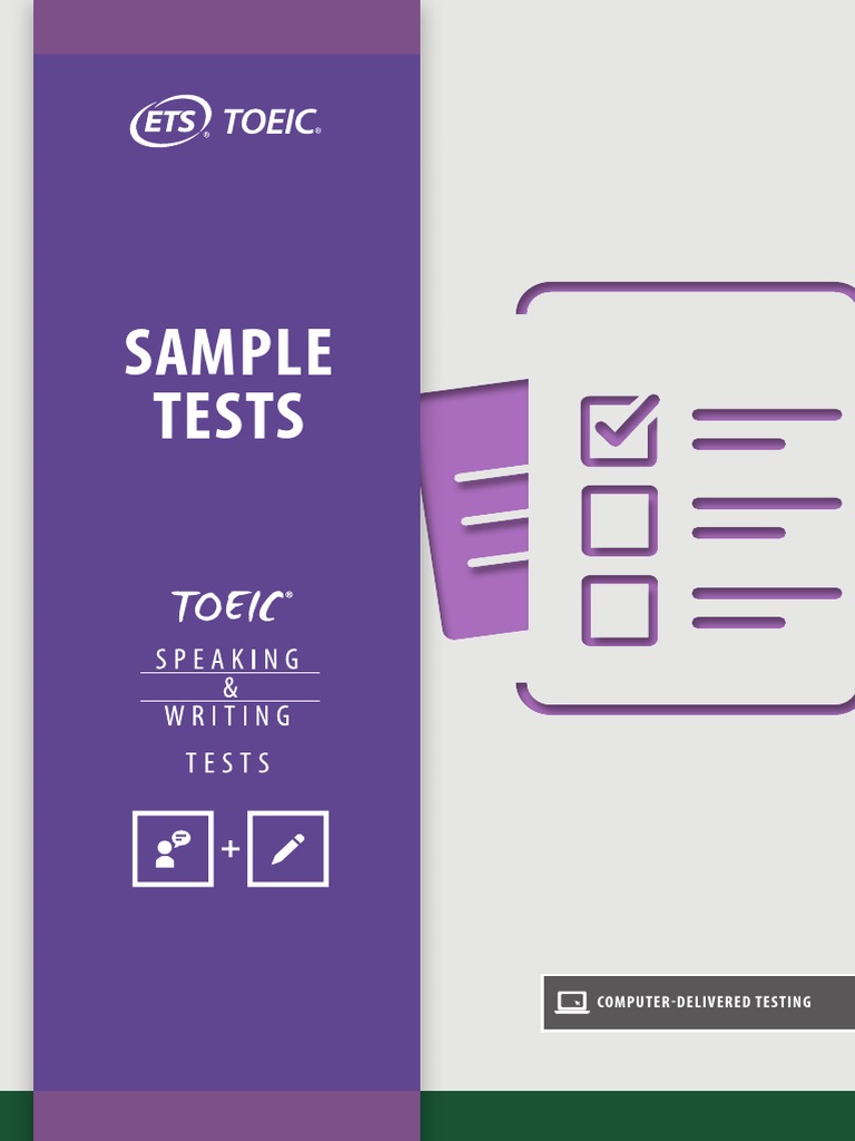 Speaking Writing Sample Tests | PDF | Cognitive Science | Human ...