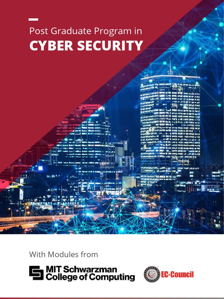 Cyber Security: Post Graduate Program in | PDF | Computer Security ...