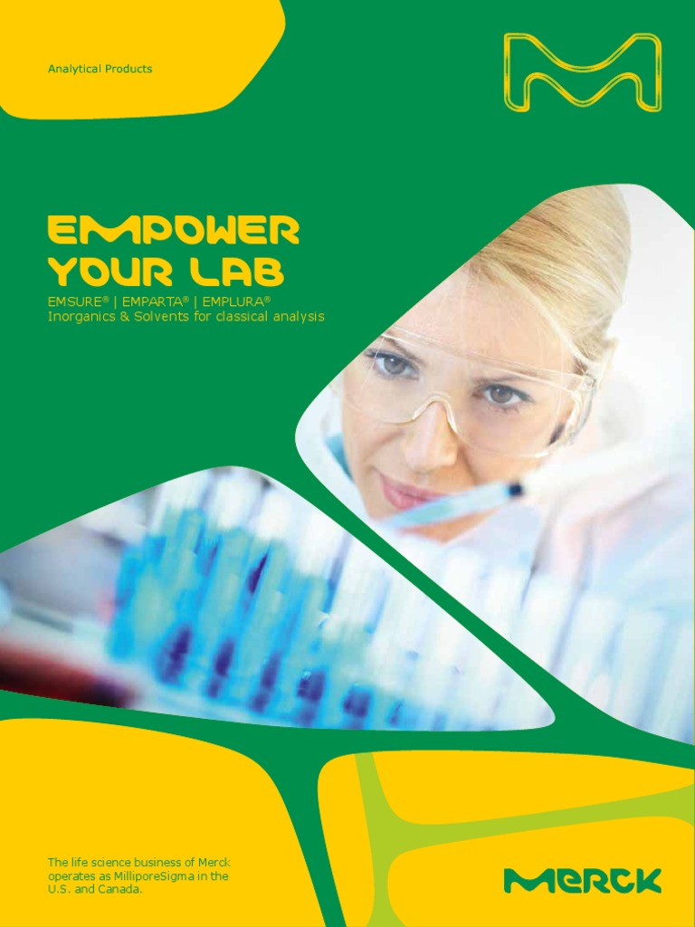 Merck Catalog For Analytical Lab | PDF | Ethanol | Chemistry