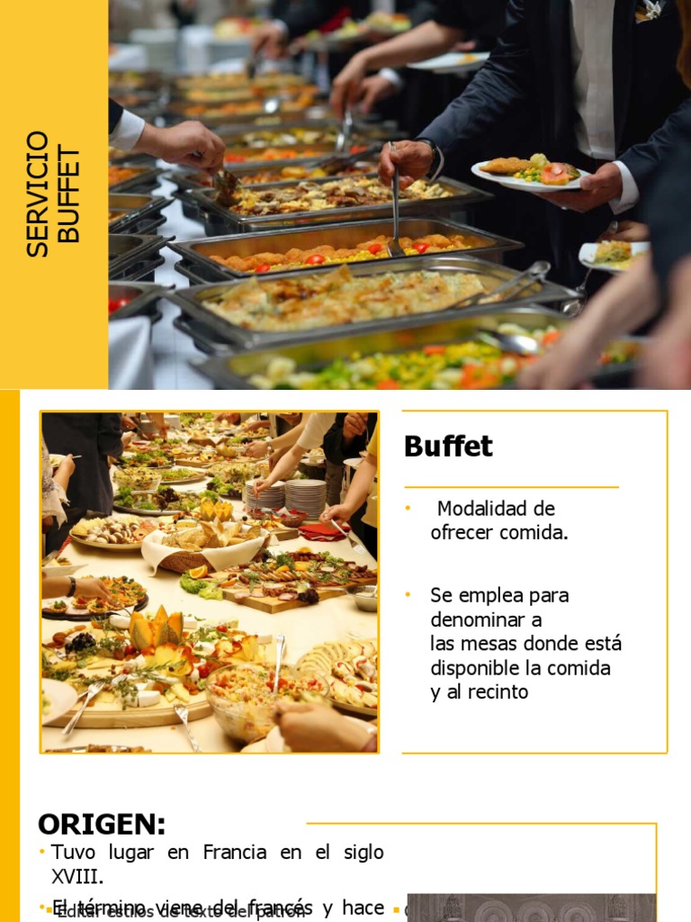 Servicio Buffet | PDF