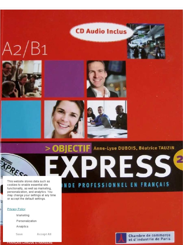 PDF Objectif Express Le Monde Professionnel en Franais A2 b1 Compress ...