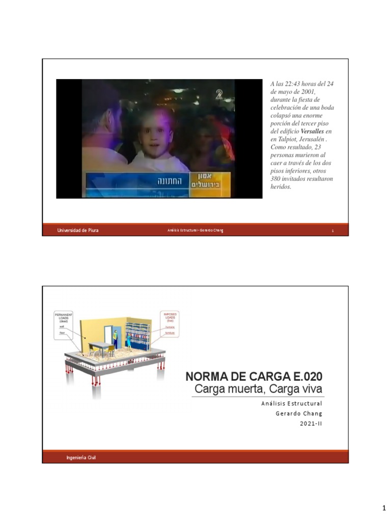 02 01 Norma E.020 | PDF | Herida | Análisis estructural