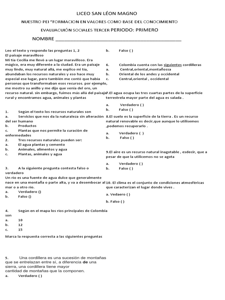 Evaluación 3eer Periofo | PDF | Sistema digestivo humano | Digestión