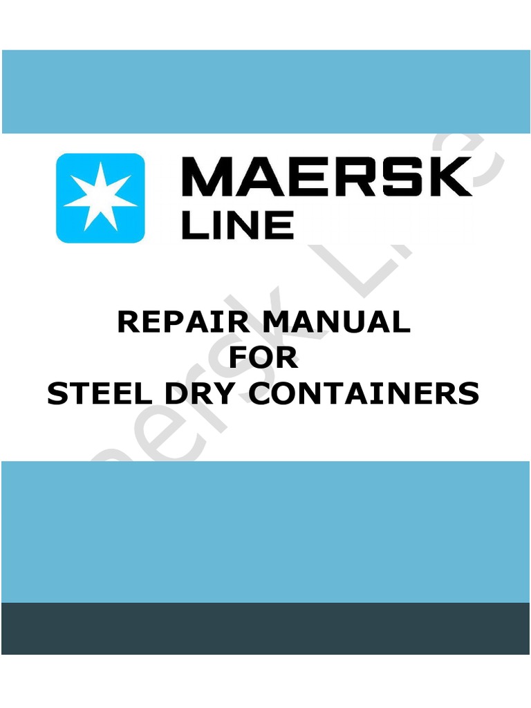 Steel Dry Container Repair Manual v2.1 | Download Free PDF | Welding ...