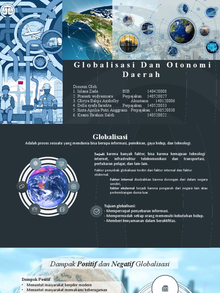 Globalisasi Dan Otonomi Daerah | PDF