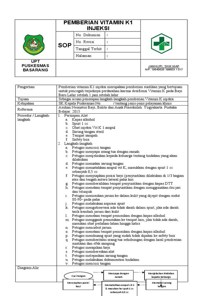 Pemberian Vitamin K | PDF