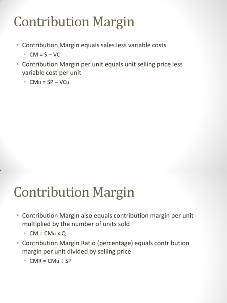 An Overview of Contribution Margin Analysis: Calculations, Income ...