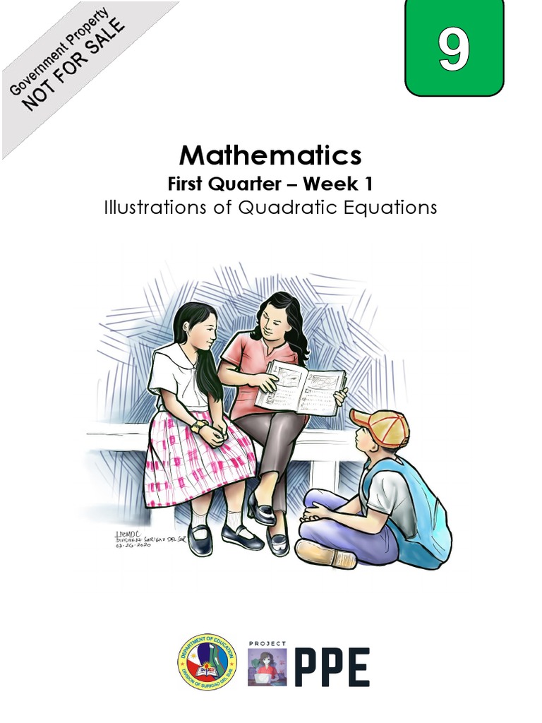 Mathematics: Illustrations of Quadratic Equations | PDF | Equations ...