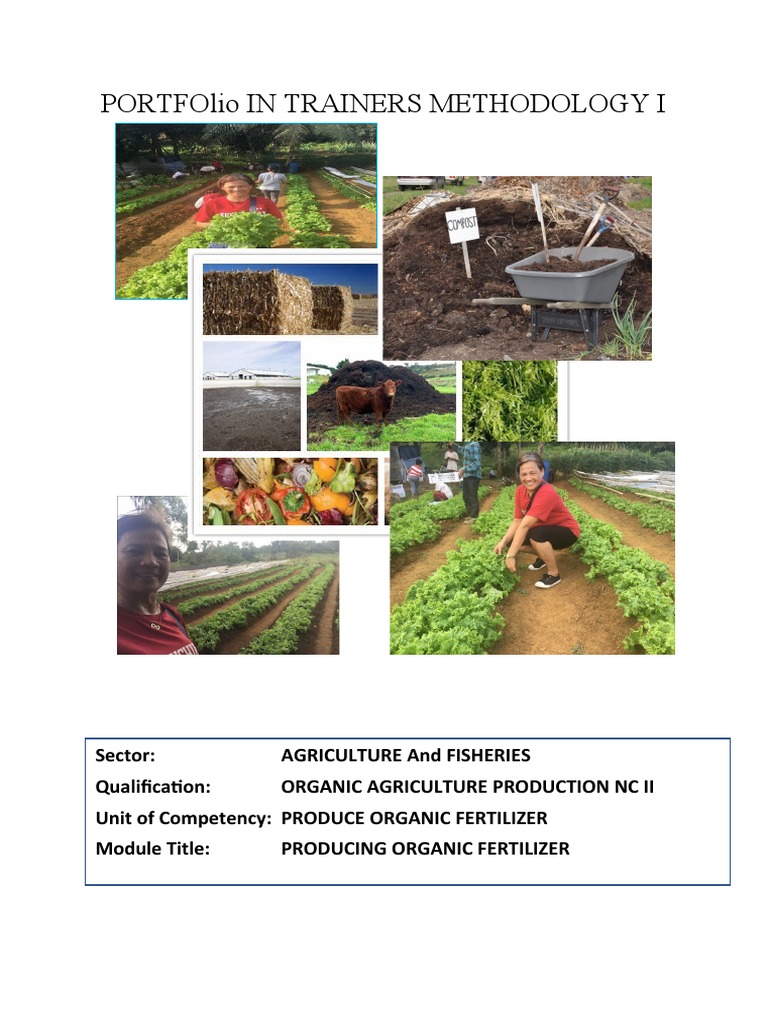 OAP NCII Portfolio 1 | PDF | Occupational Safety And Health | Compost OAP NCII Portfolio 1 | PDF | Occupational Safety And Health | Compost