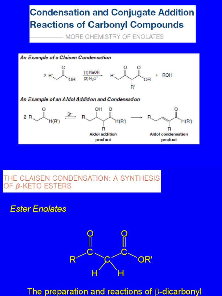 Advanced Organic Chemistry Guide | PDF | Ester | Chemical Reactions