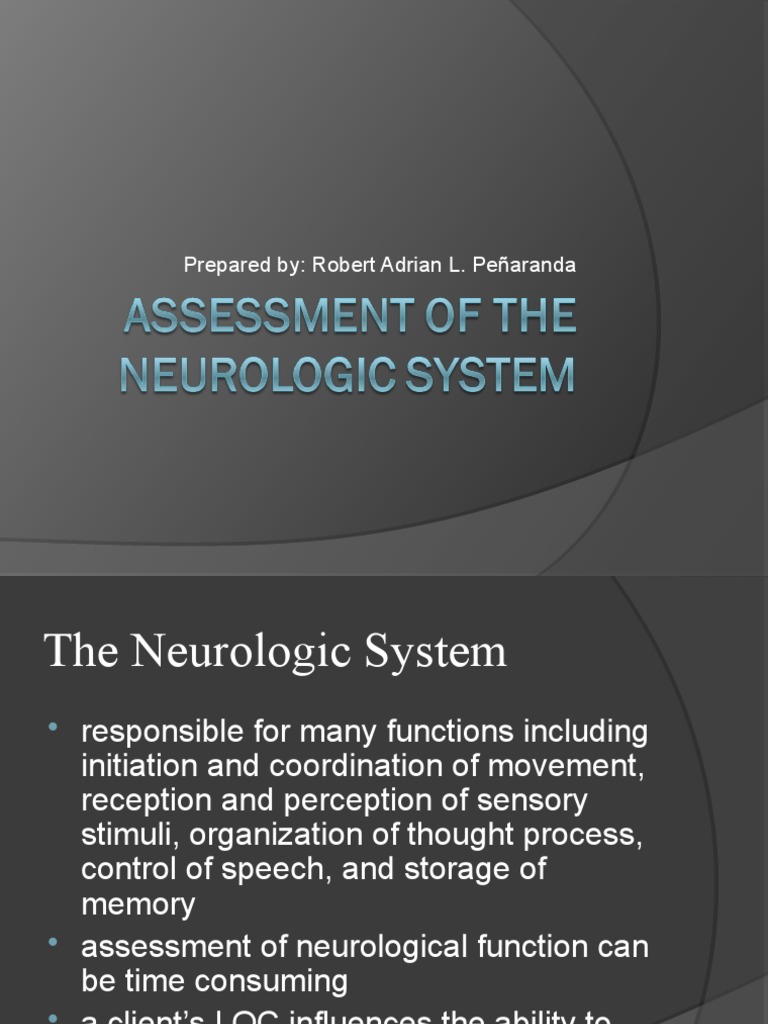 Comprehensive Neurologic Exam Guide | PDF | Foot | Anatomical Terms Of ...