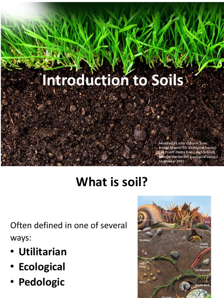 Introduction To Soils USGS | Download Free PDF | Soil | Earth Sciences