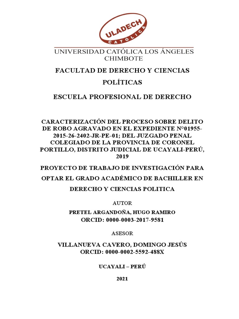 Carátula de Proyecto | PDF