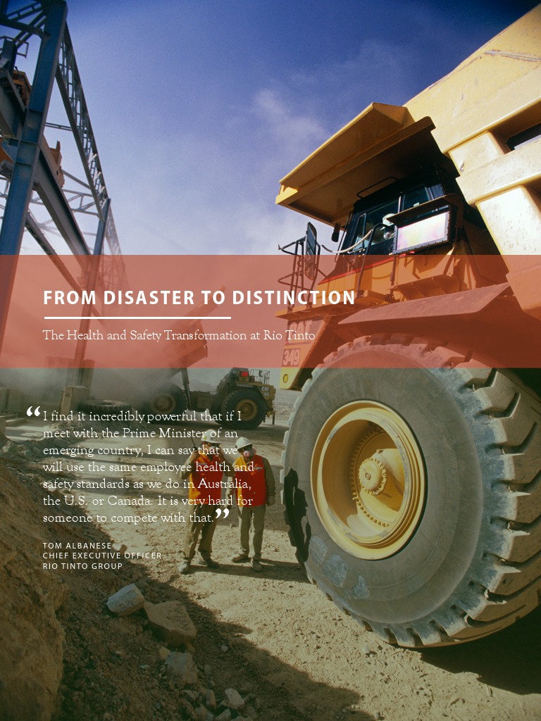 PositiveThinkingCase Rio Tinto HSE | PDF | Safety | Occupational Safety ...