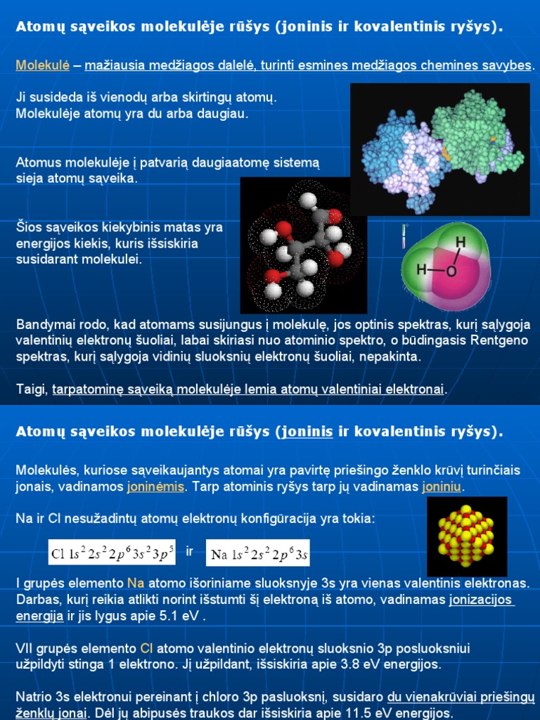 2.3.3 Molekuliu Fizika Ir Lazeriu Veikimo Principas (Fizika - KTU.2006) | PDF
