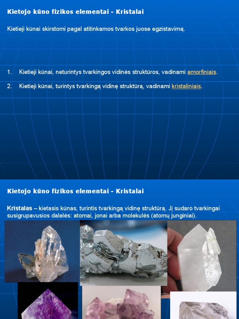 2.3.4 Kietojo Kuno Fizikos Elementai (Fizika - KTU.2006) | PDF