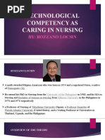 Rozzano Locsin Theory | PDF | Nursing | Theory
