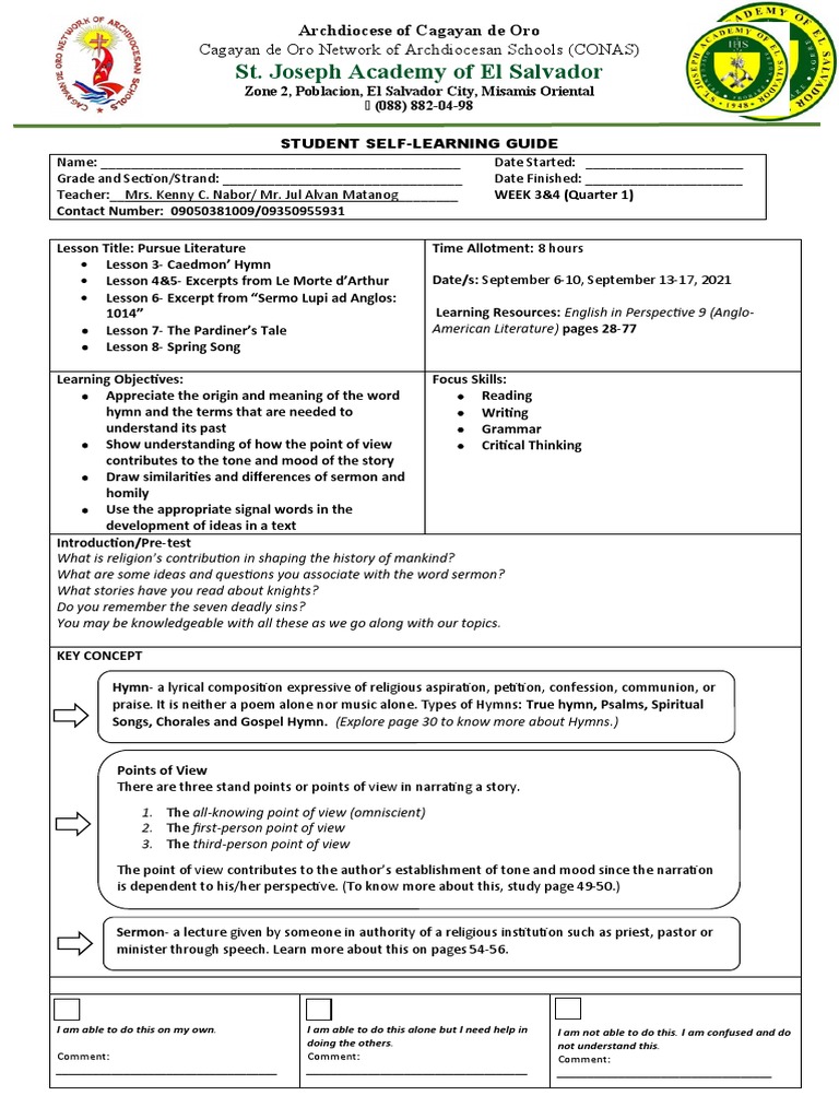 St. Joseph Academy of El Salvador: Cagayan de Oro Network of ...