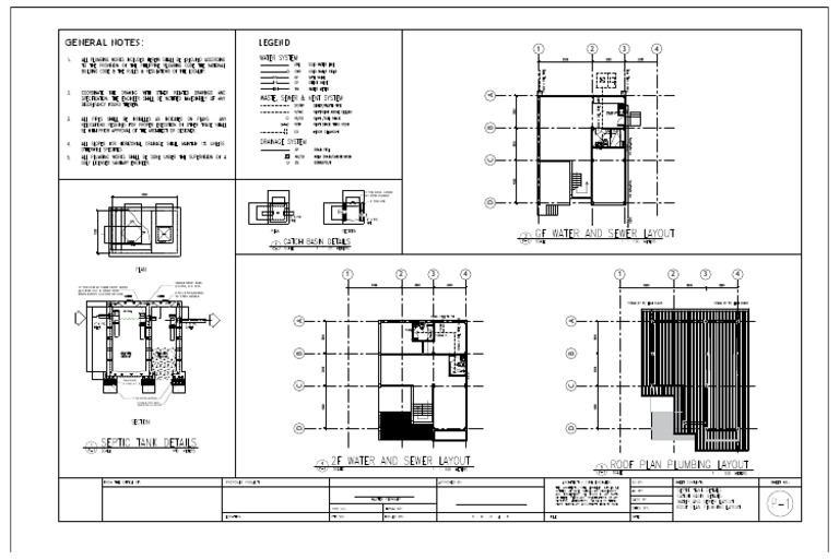 Waterline Layout Specifications | PDF