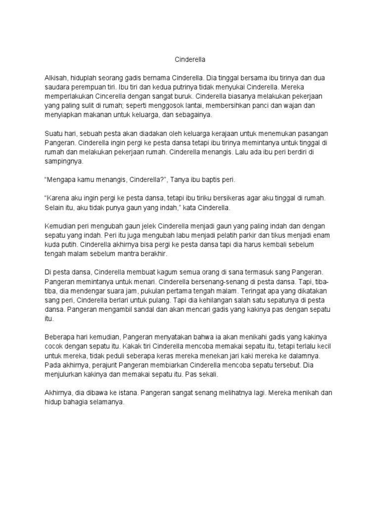 Cinderella Pdf