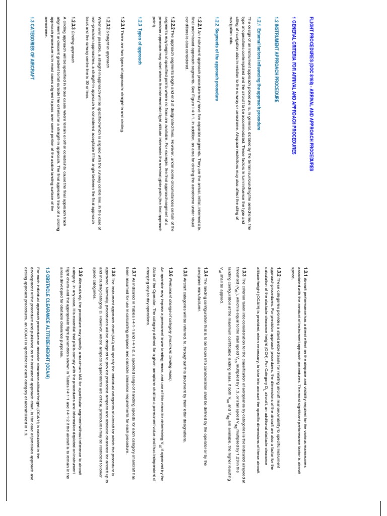 8168 Approach | PDF | Aviation | Aerospace Engineering