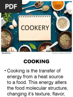 1 Basic Concepts in Cookery | PDF | Grilling | Cooking