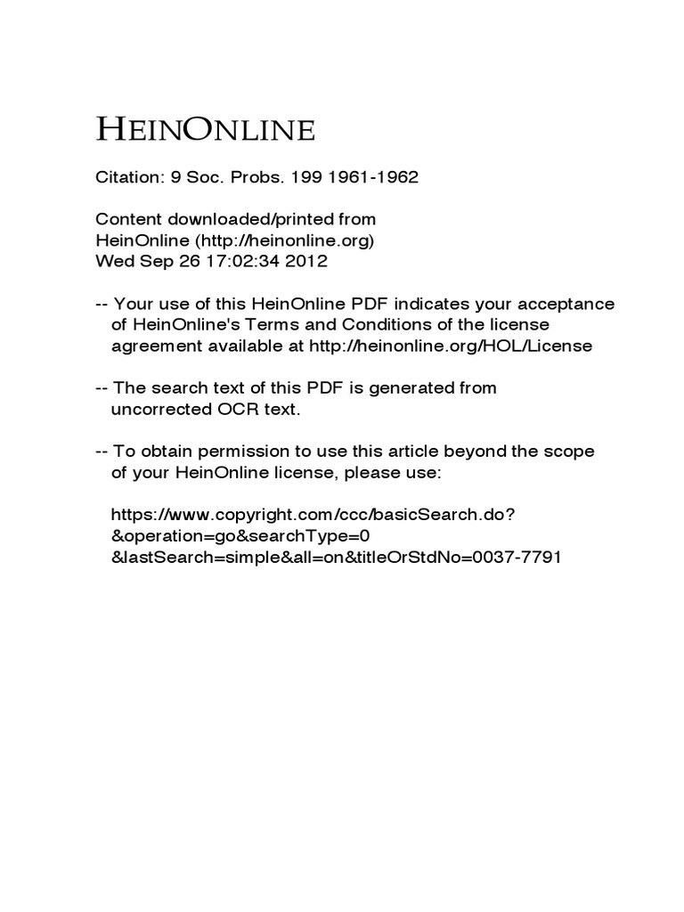 Anti-Minotaur - Alvin W Gouldner | PDF | Sociology | Max Weber