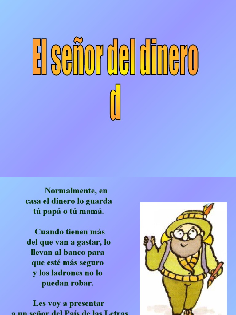 El Señor Del Dinero D. | PDF | Dinero