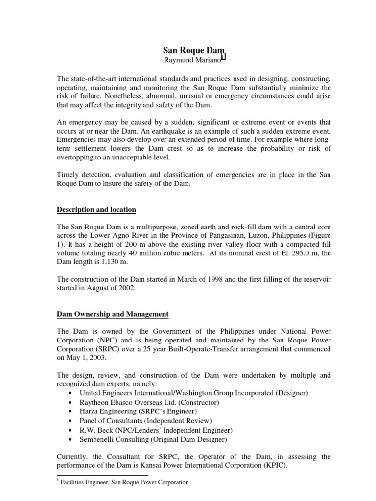 20092517052558 | PDF | Dam | Instrumentation